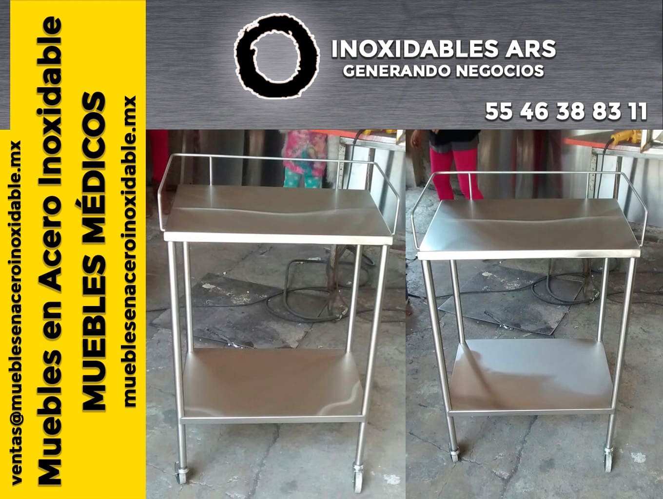 Muebles Médicos – Muebles en Acero Inoxidable